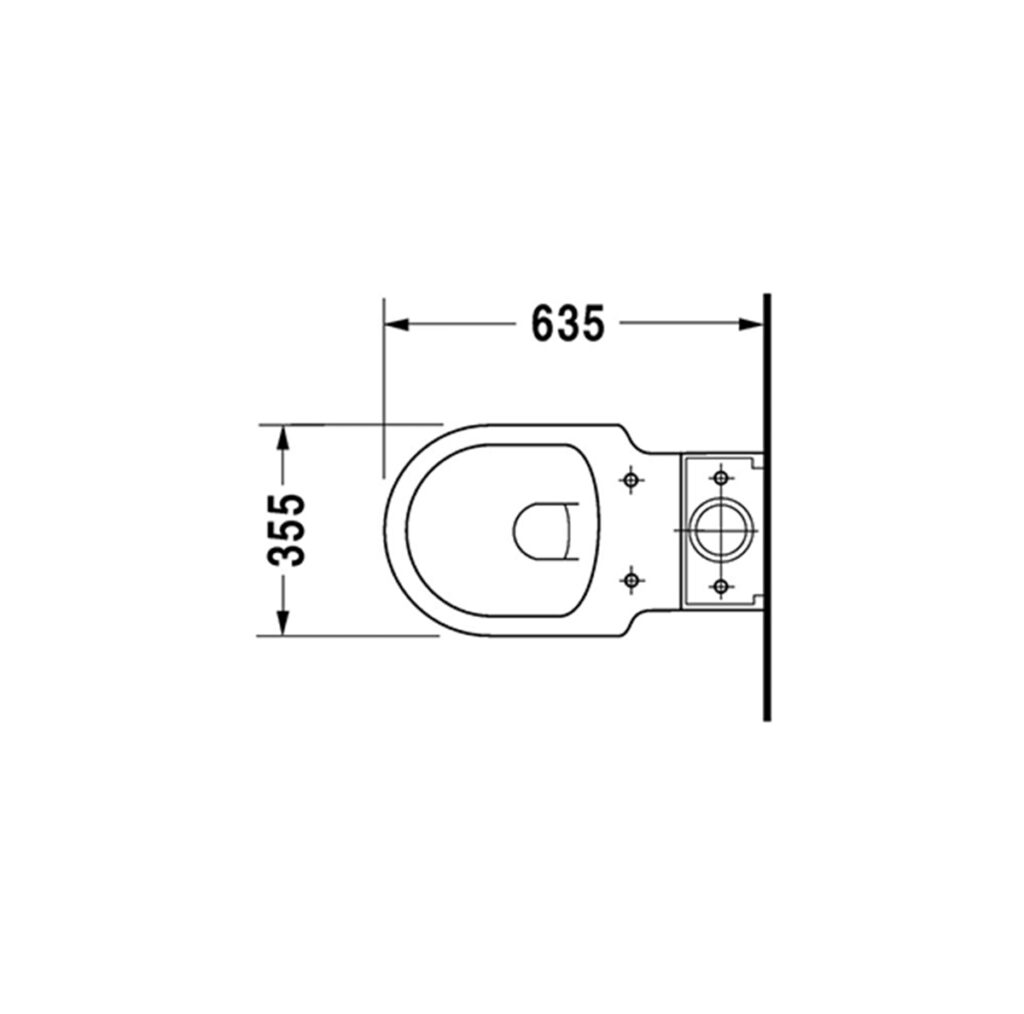 Cuvette suspendue Dellarco - SCPS.tn