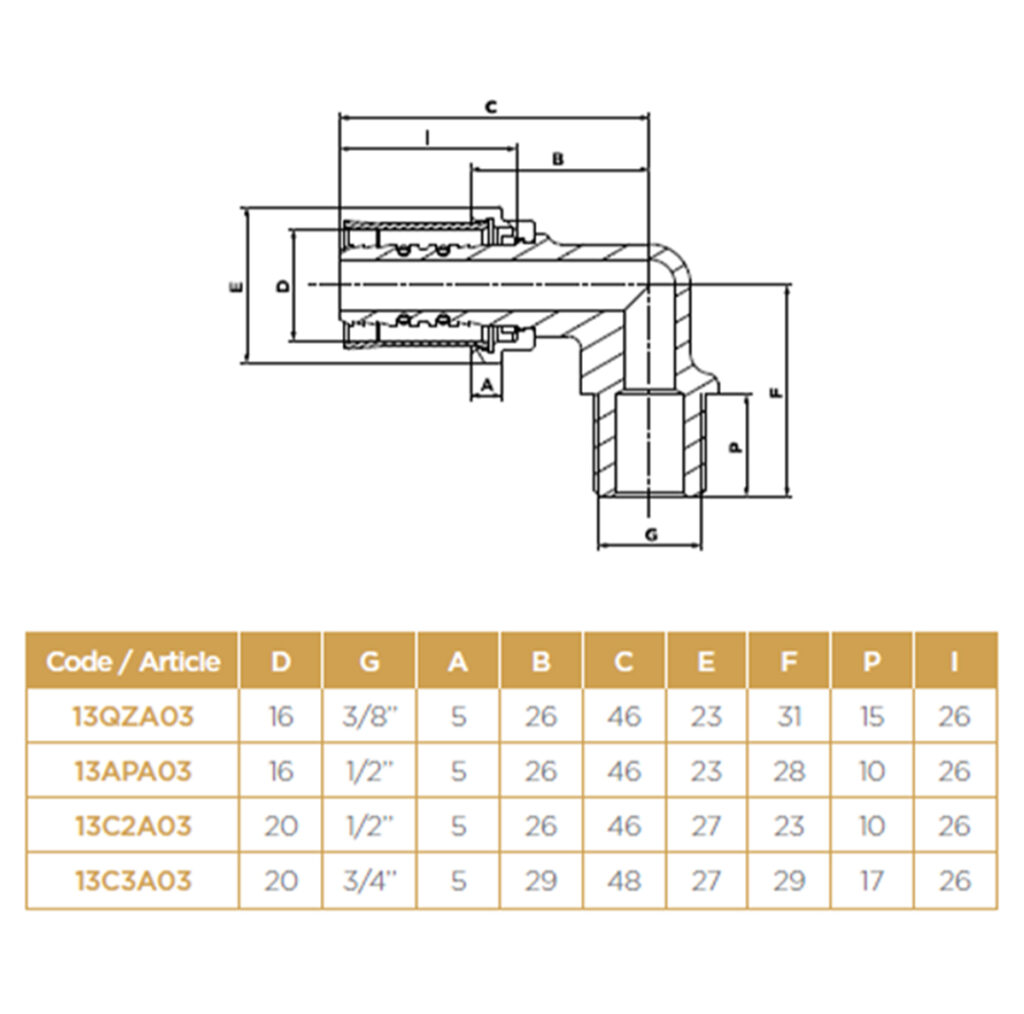 Raccord Coudé T Mâle - SCPS.tn