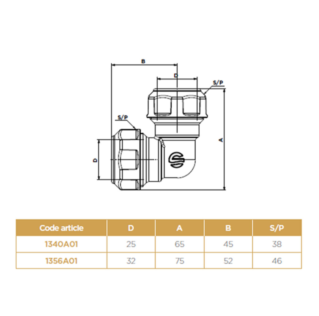 Raccord Coude - SCPS.tn