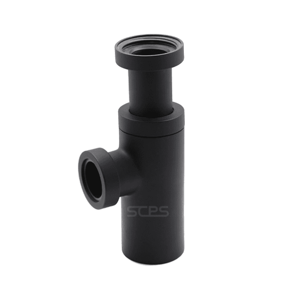 Siphon lavabo Noir Mat - SCPS.tn